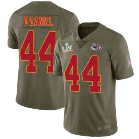 Nike Kansas City Chiefs #44 Dorian O’Daniel Olive Youth Super Bowl LV ...